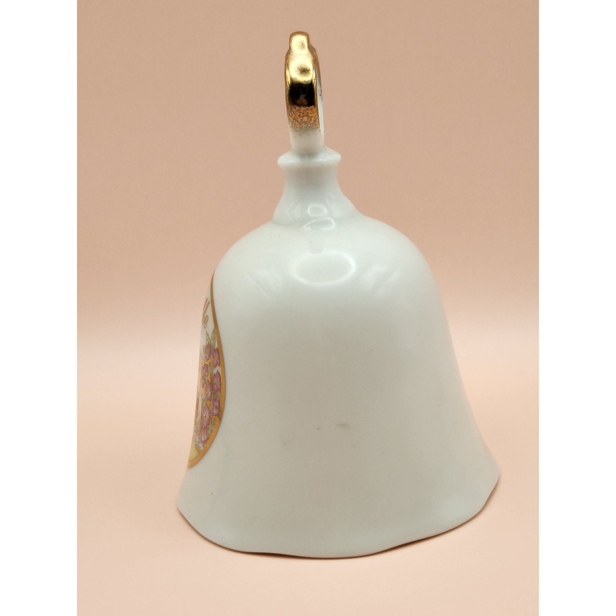 Vintage Nashville Souvenir Bell Scotty Mica Chokin 24K Gold Japan - Etsy