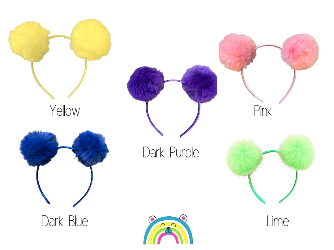 Tier Bär Ohren // Halloween Fuzzy Ear Stirnband // Pooh Bear or Care ...