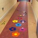 Flower Hopscotch Sensory Path Floor Decal Self Regulation School ...