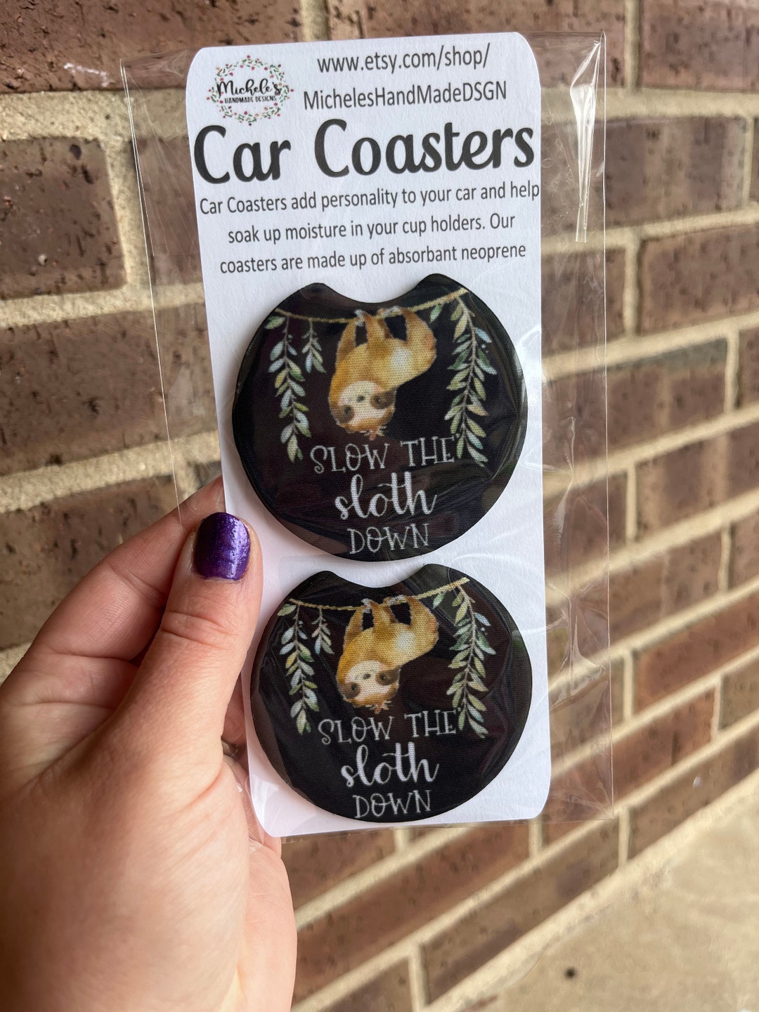 Funny Car Coasters, Car Coasters, Car Accessories - Etsy