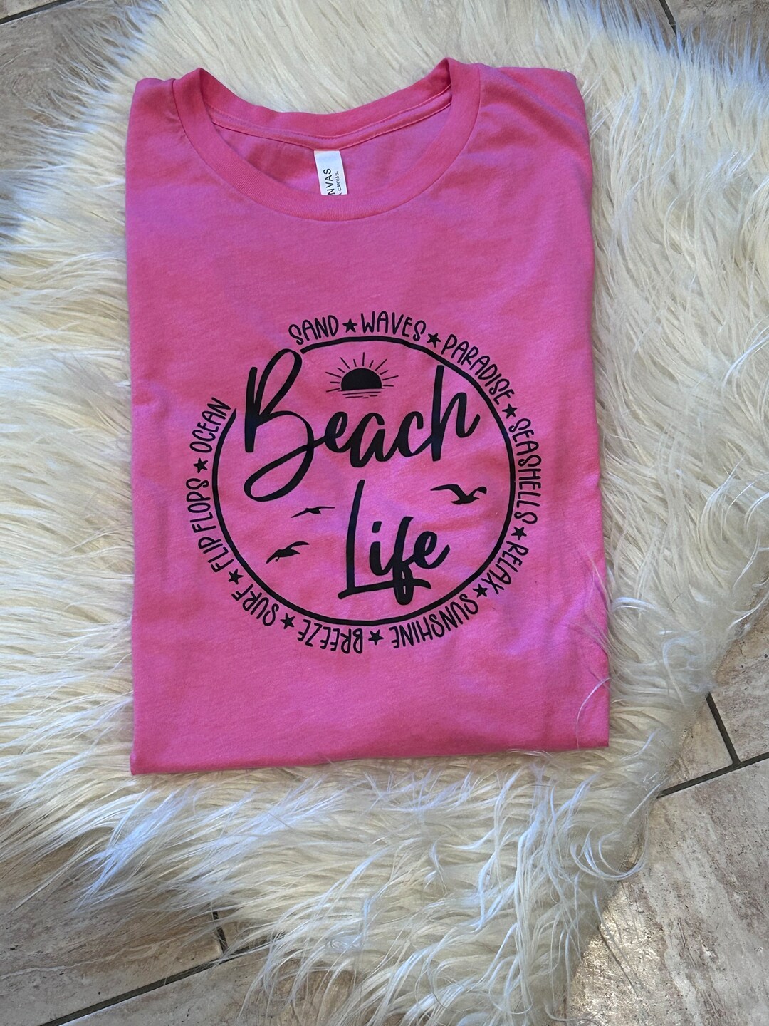 Beach Life Shirt, Beach Shirt, Graphic Shirt, Beach T-shirt - Etsy