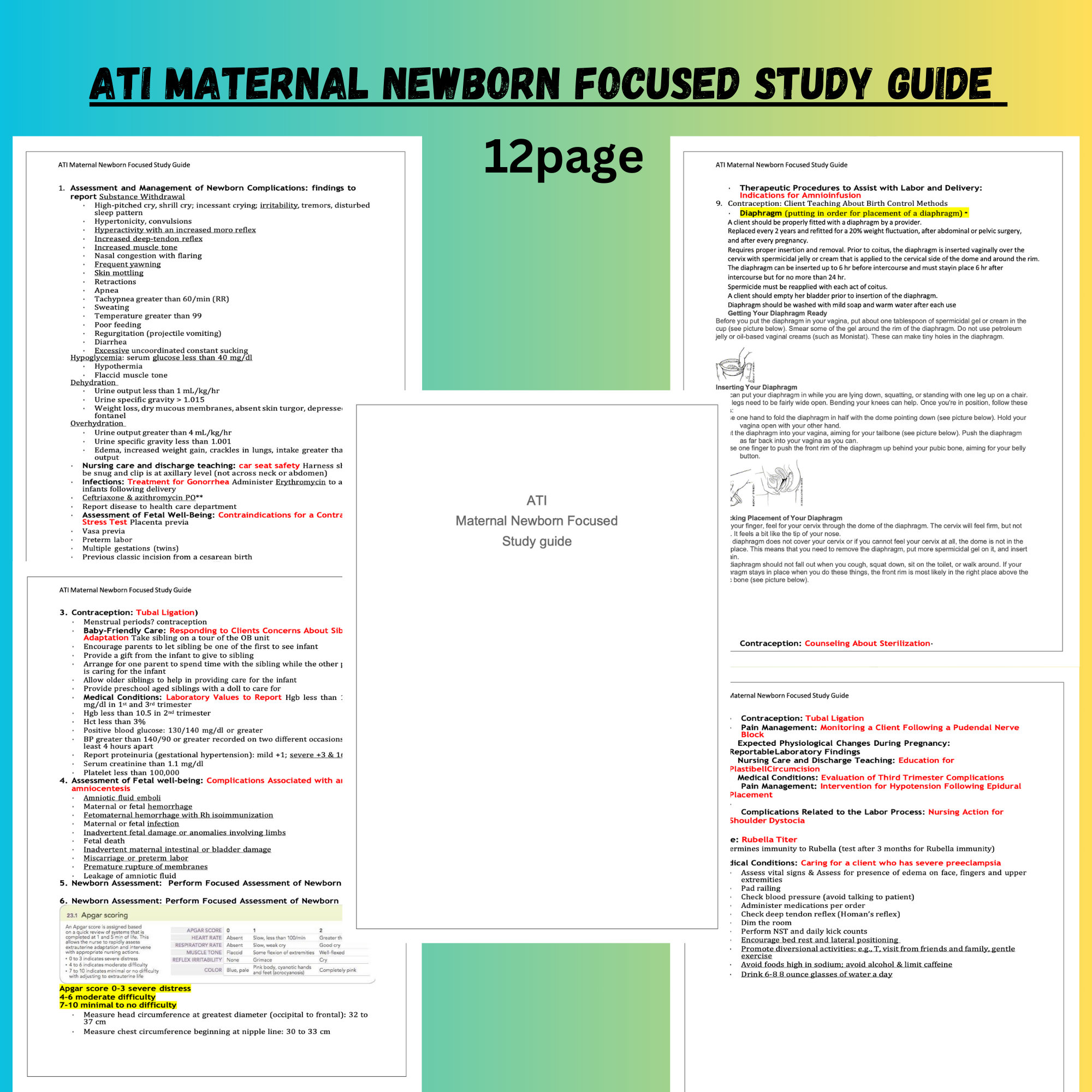 The Ultimate ATI Maternal Newborn Nursing Study Guide ,maternal-newborn ... The Ultimate ATI Maternal Newborn Nursing Study Guide ,maternal-newborn ...