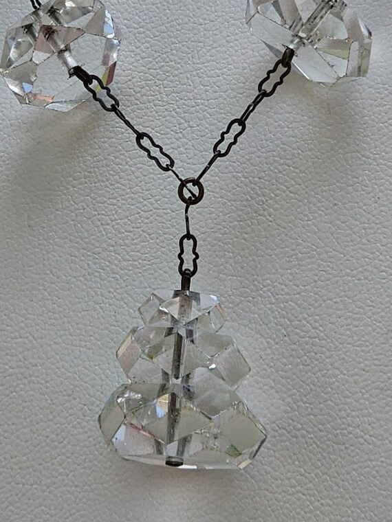 Victorian Crystal Necklace - Gem