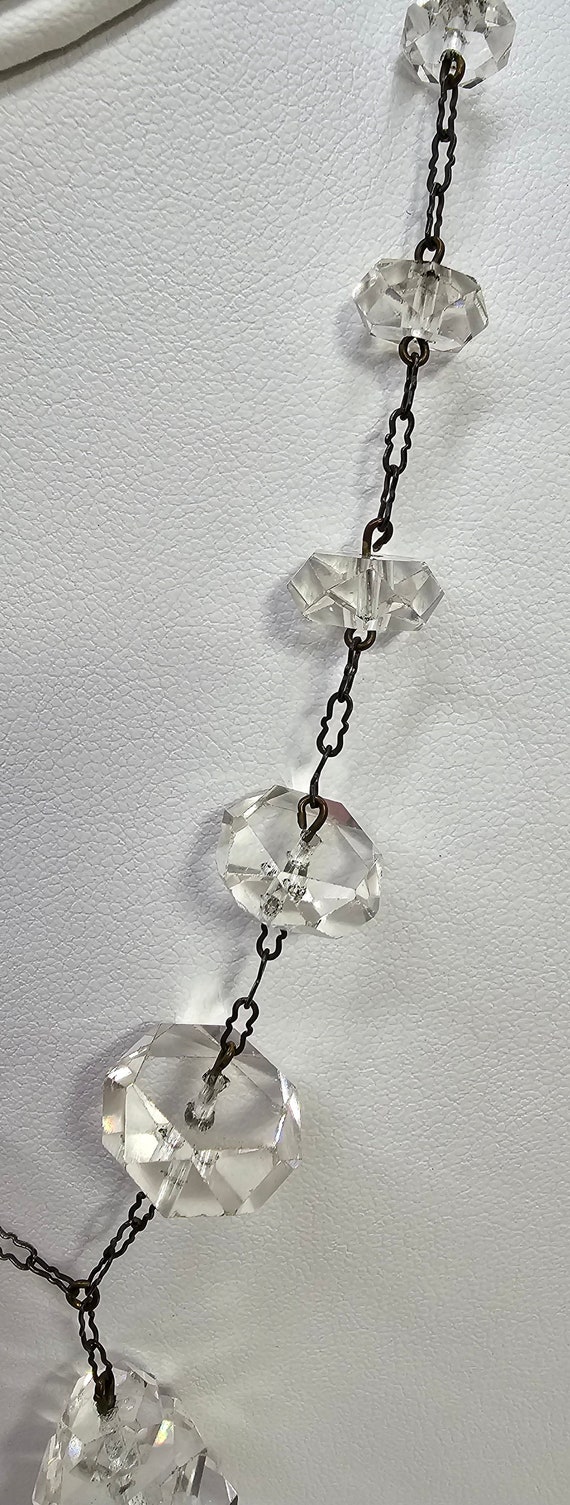 Victorian Crystal Necklace - Gem