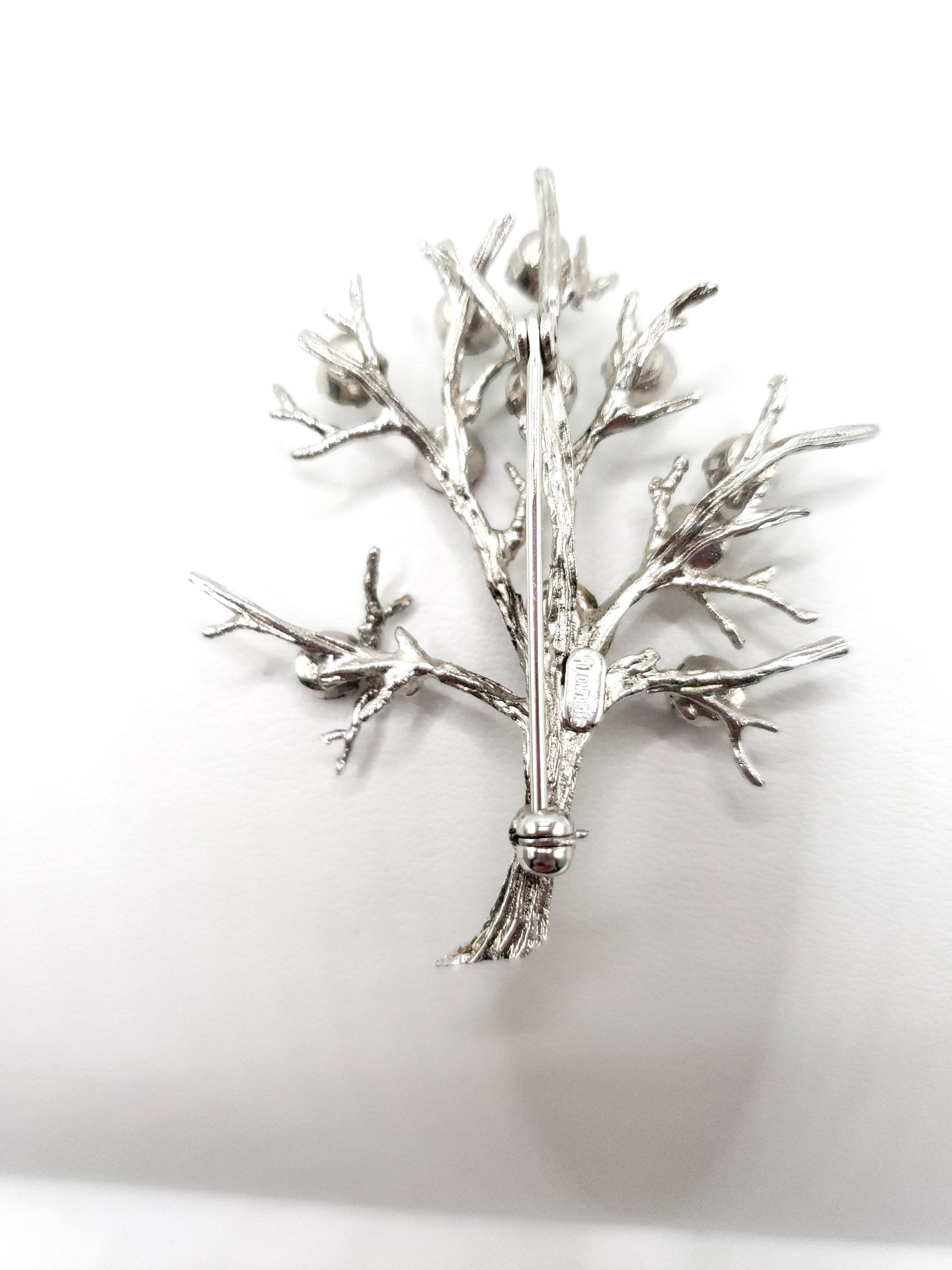Sterling Family Tree Brooch - Etsy