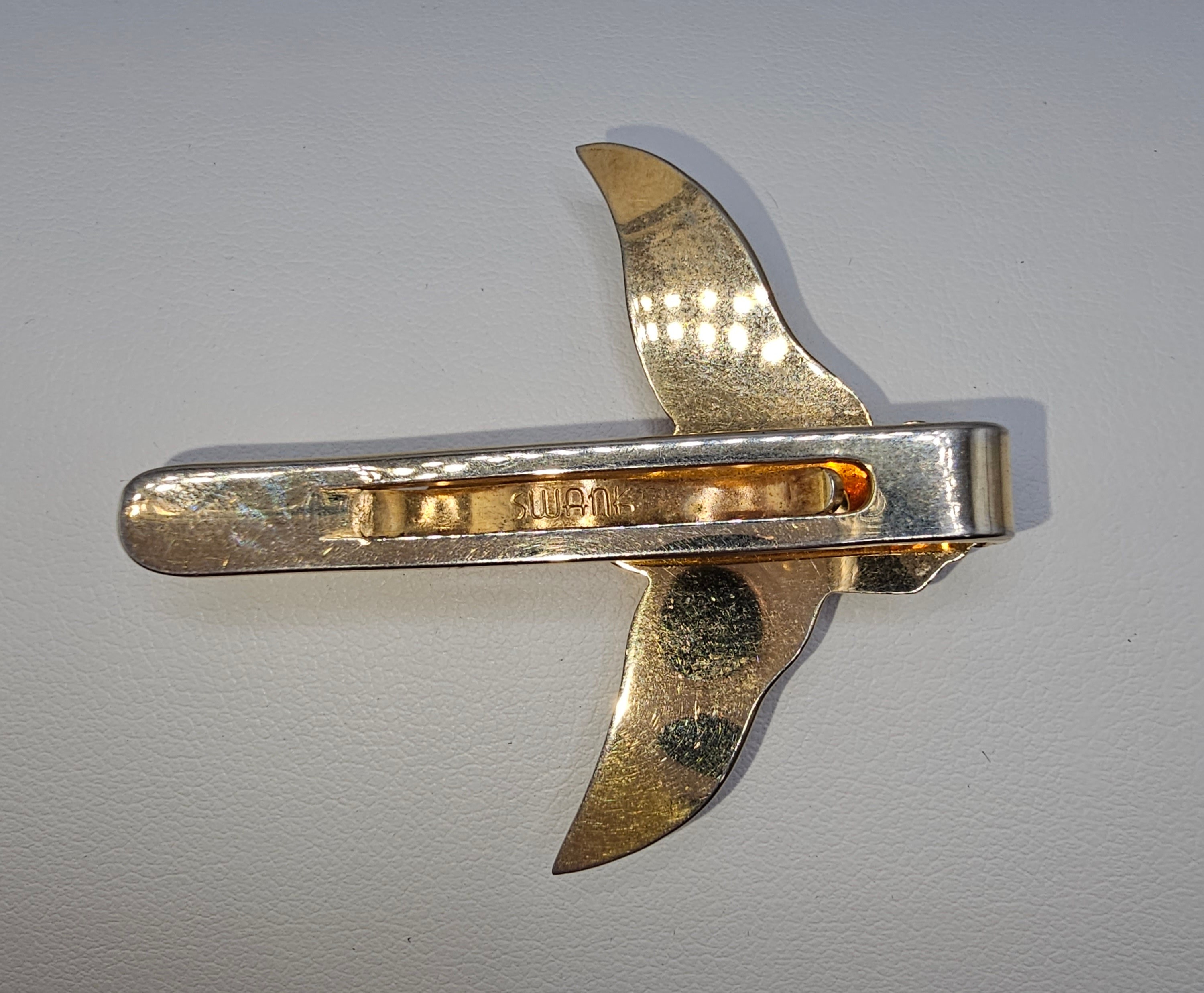 Swank Duck or Loon Tie Clip - Etsy