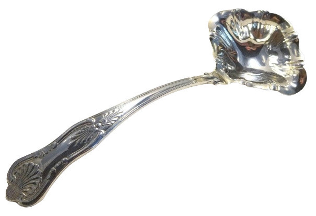 Superb Large Vintage Silver Plated Kings Pattern Punch Ladle EPNS A1 - Etsy