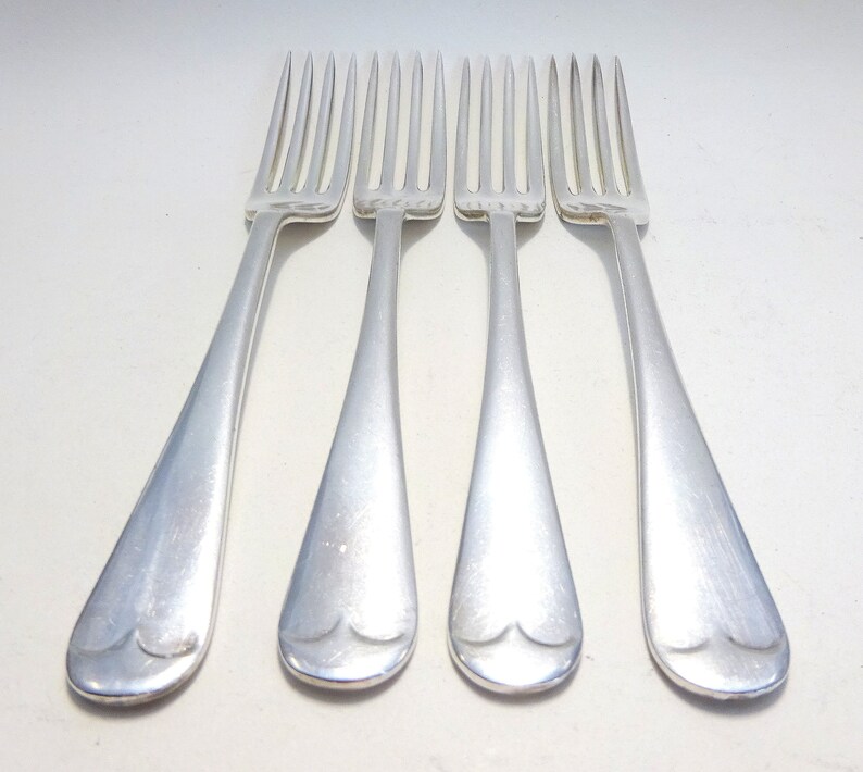 Vintage Walker and Hall Table Forks 7.25ins Set of 4 Old - Etsy