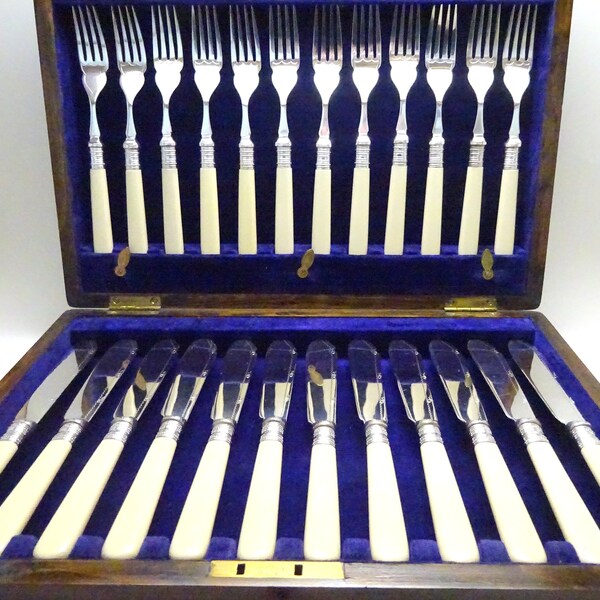 Vintage Cutlery Set - Etsy