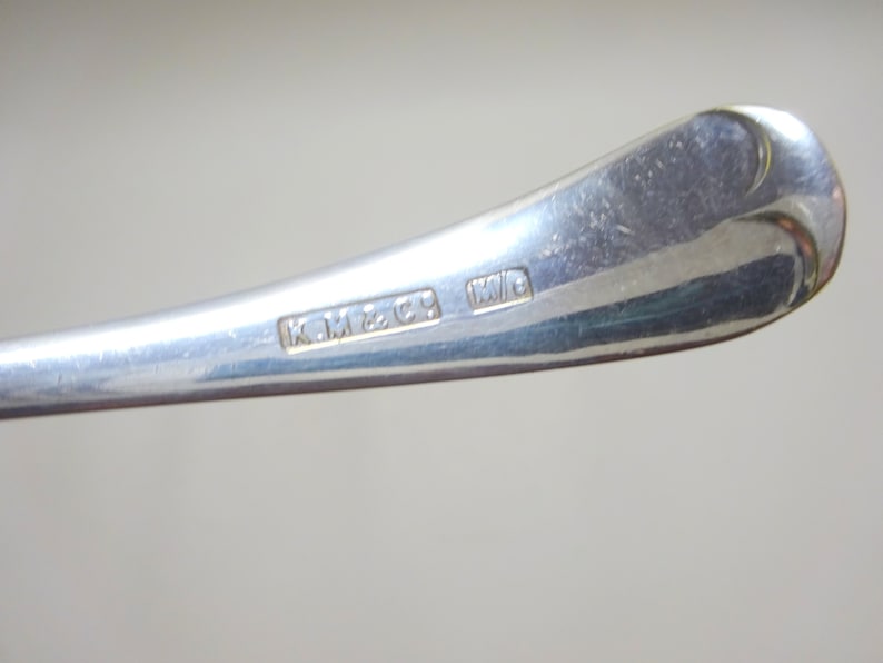 Small Silver Plate Cream Ladle, Gravy Ladle, Old English, Vintage Ladle ...