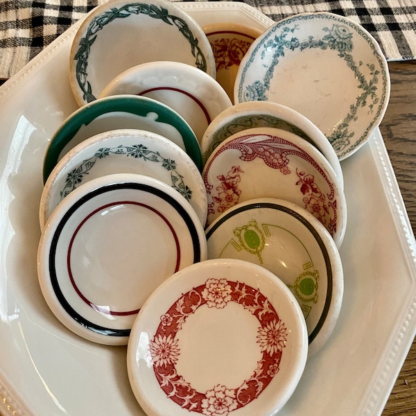 Vintage Butter Pats - Etsy