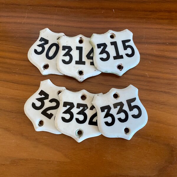 French House Numbers - Etsy