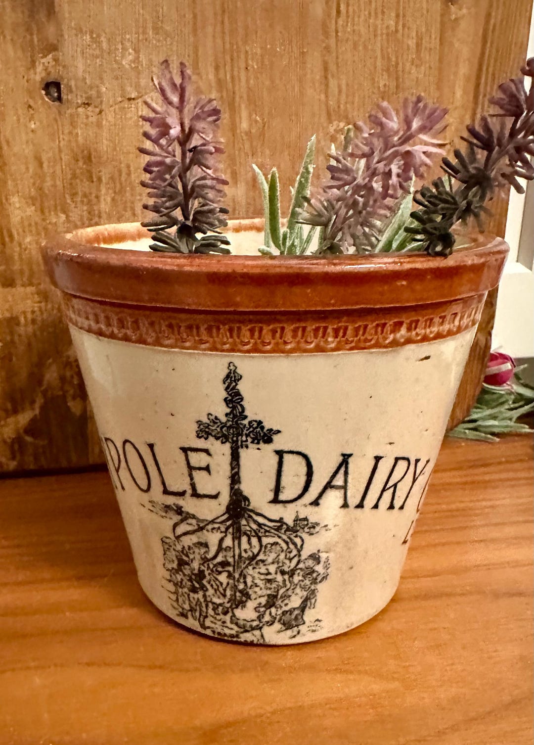 Antique - Scottish Stoneware - Maypole Dairy - Direct From England ...