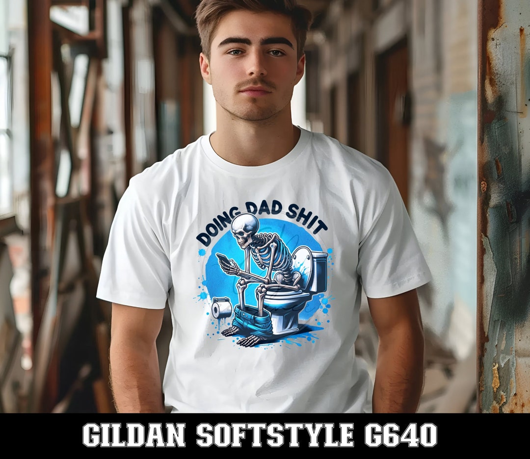 Doing Dad Shit Gildan Soft Style 64000 Short-sleeve Unisex T-shirt ...