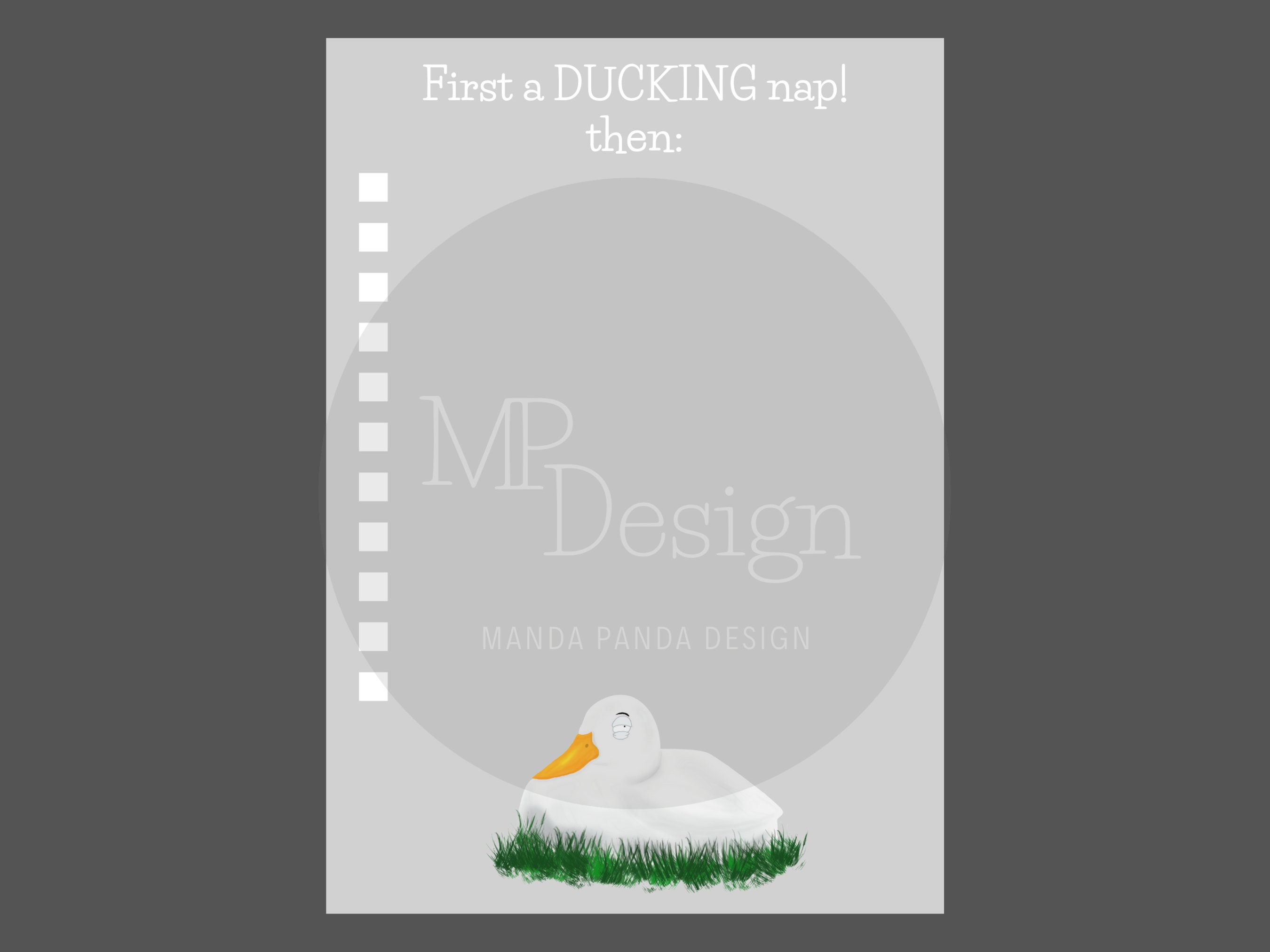 Printable Duck Note Bundle Instand Download Goose Notepad - Etsy
