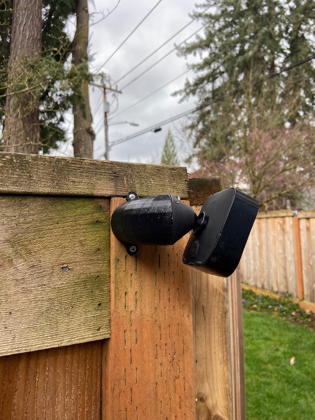 Angled Extension Wall or Fence Mount for Blink Camera - Etsy