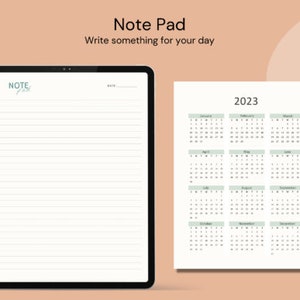 Undated Goodnotes Planner, Monthly Digital Planner, Goodnotes Template ...