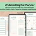 Undated Goodnotes Planner Monthly Digital Planner Goodnotes - Etsy