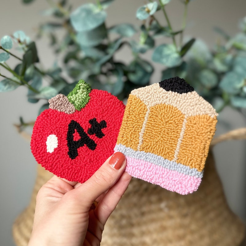 Teacher Mug Rug - Etsy