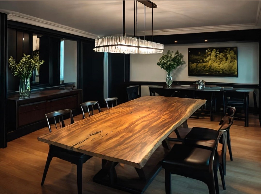 Live Edge Dining Tables ~ Custom Orders ~ Exotic Hardwoods - Etsy