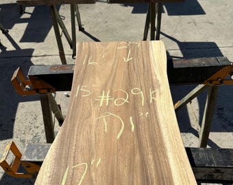 Raw Unfinished Monkey Pod Plank - DIY Charcuterie Board, Shelf, Cutting ...