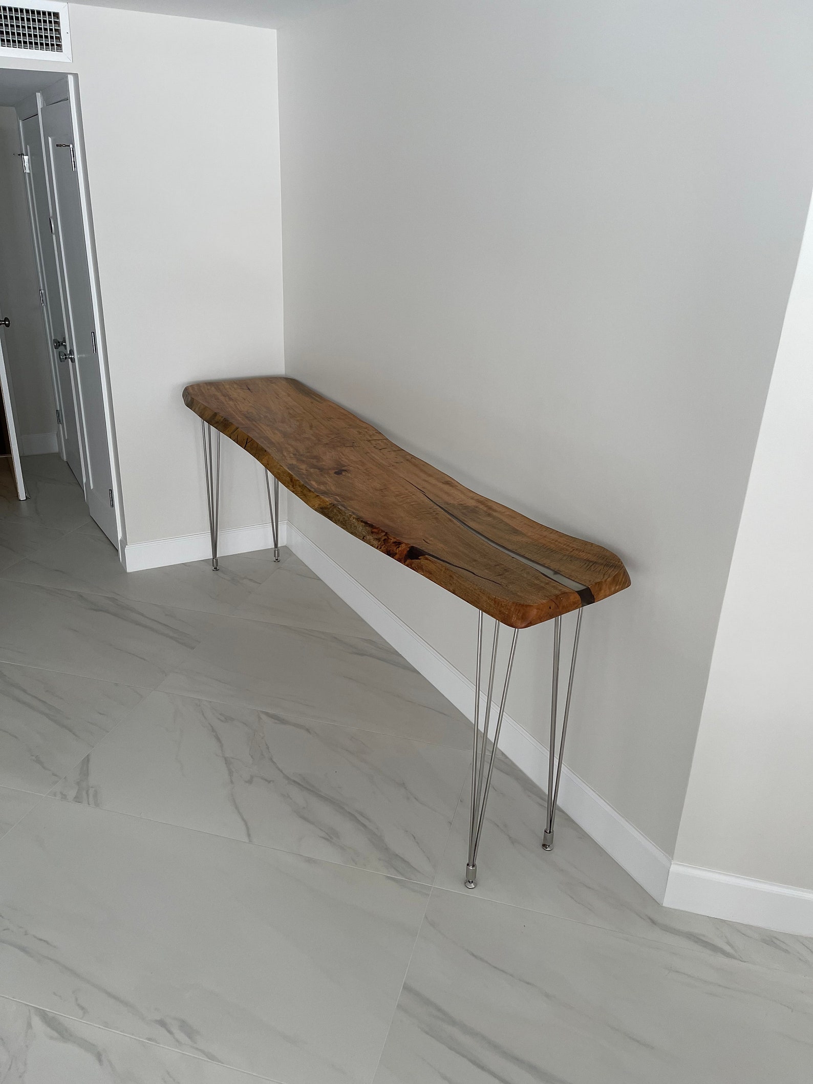 Live Edge Entryway Tables Console Tables Sideboard Buffett - Etsy