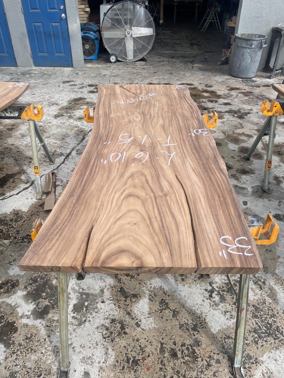 Live Edge Monkey Pod Slab | 6'10" Raw or Finished Wood | DIY Projects ...