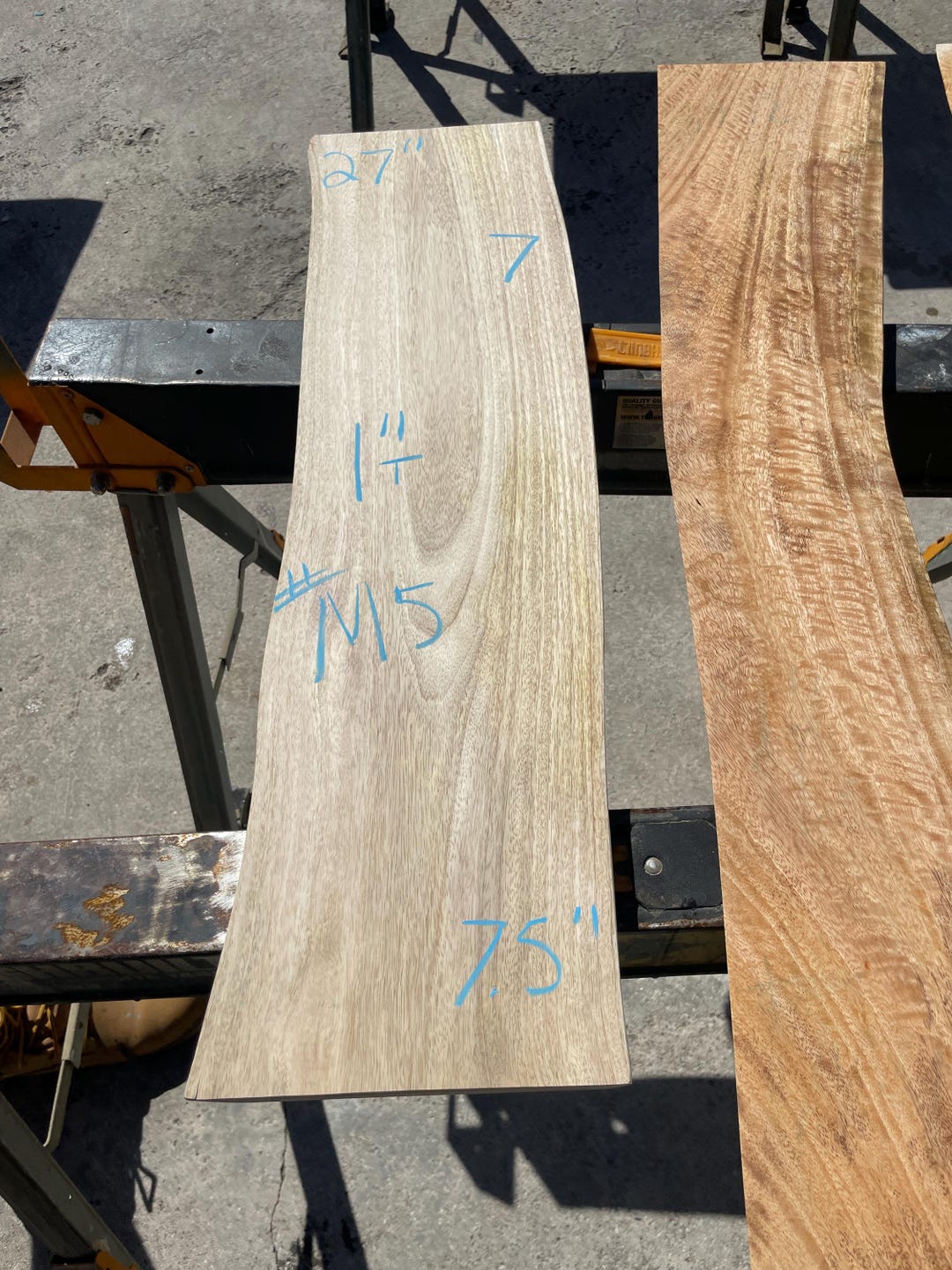 Mango Slab -DIY Charcuterie Board , Entryway and More. 27"l X 7-7.5"w ...