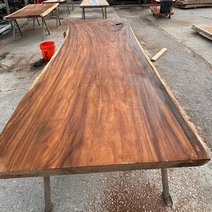 Custom Dining Table Raw Live Edge Slabs 10' X 40-47 at 2 Thick - Etsy