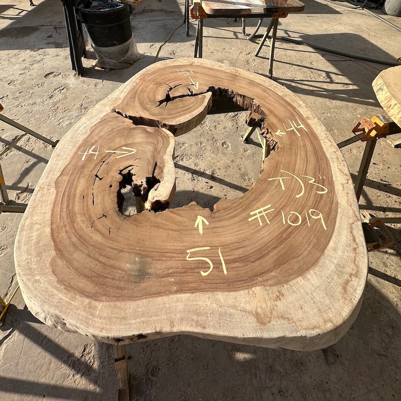 Monkey Pod Table - Etsy