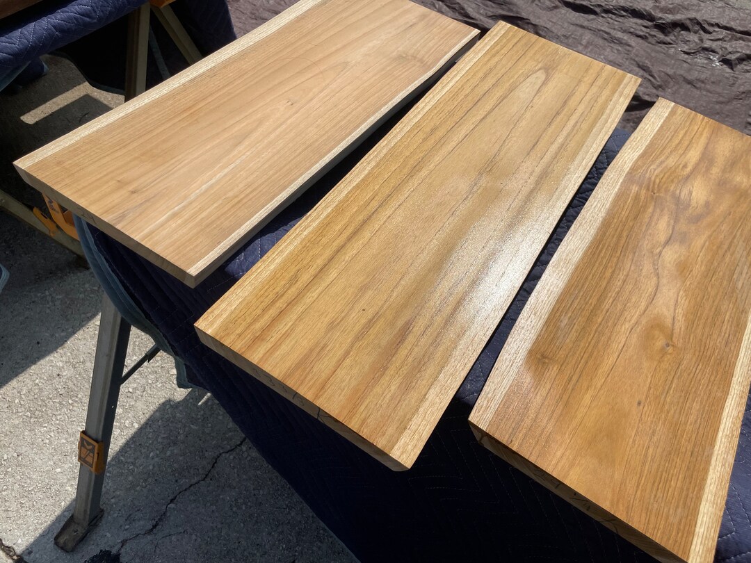 Stunning Teak Board ~ Perfect for Any DIY Project! 33"l X 10"-11"w at 1 ...