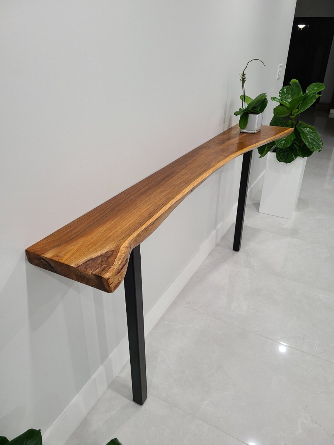 Live Edge Entryway Tables Console Tables Sideboard Buffett - Etsy