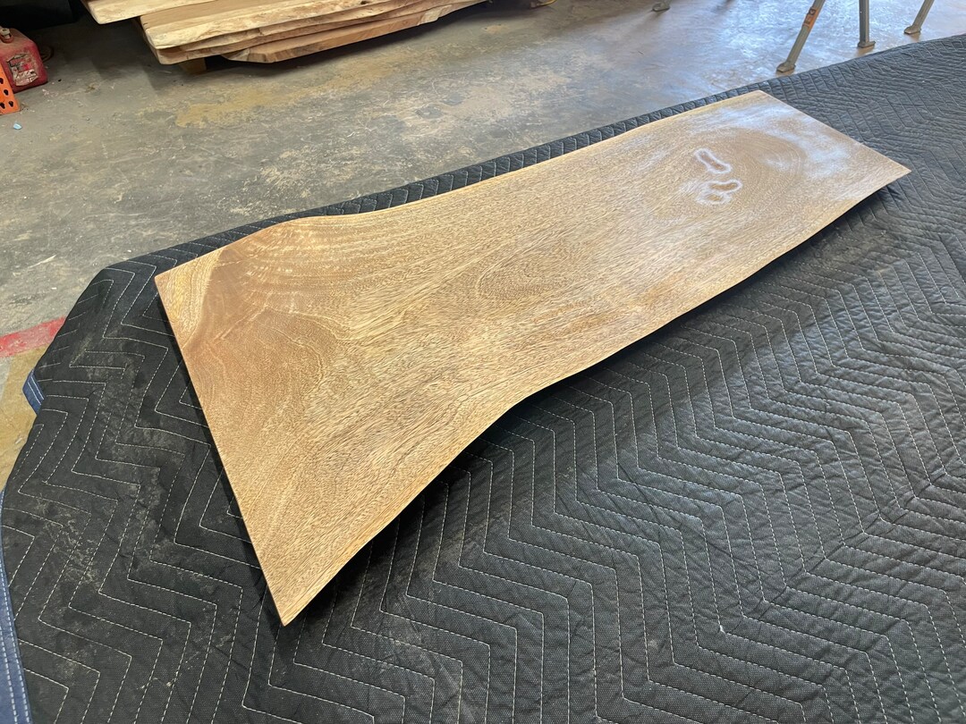 Raw Mango Wood Slab: DIY Shelf, Cutting Board (39 3/4”L X 11-20”W) - Etsy