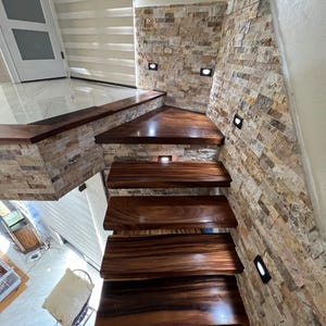 Stair Treads Using Exotic Hardwoods ~ Custom Sizes Available! - Etsy