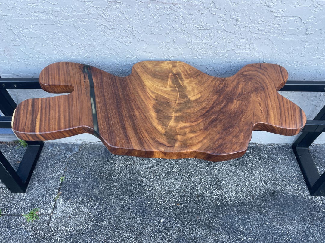 Coffee Table , Side Table, Entryway and More ~ Monkey Pod Slab With a ...