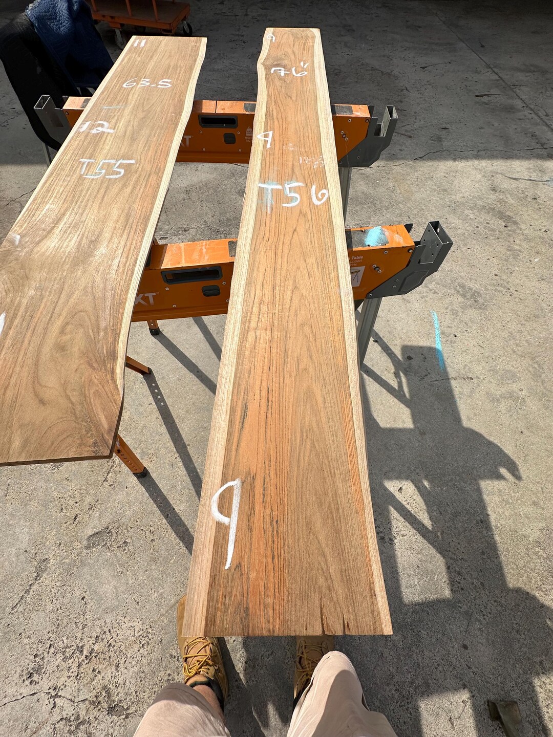 Wood Planks ~ Teak ~ Perfect for Any DIY Project! 76"l X 9"w at 1 ...