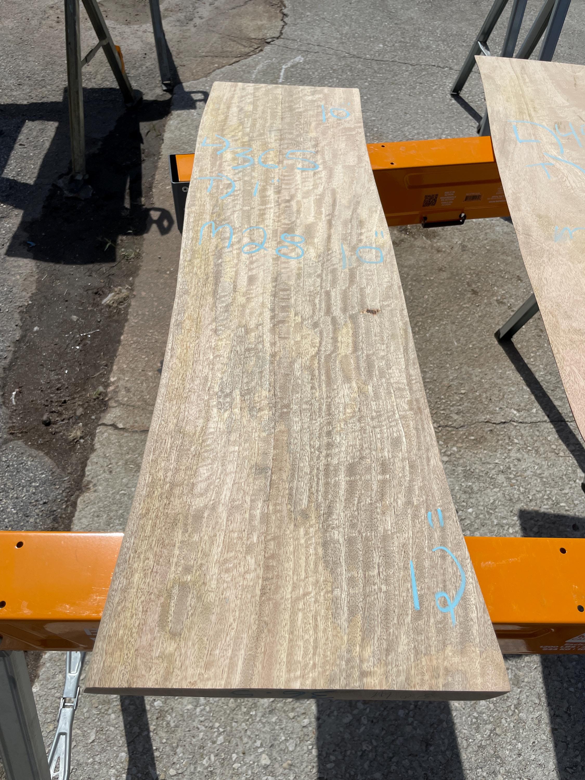 Mango Wood Slabs ~ Raw and Kiln Dried 36.5"l X 10"-12"w at 1" Thick - Etsy