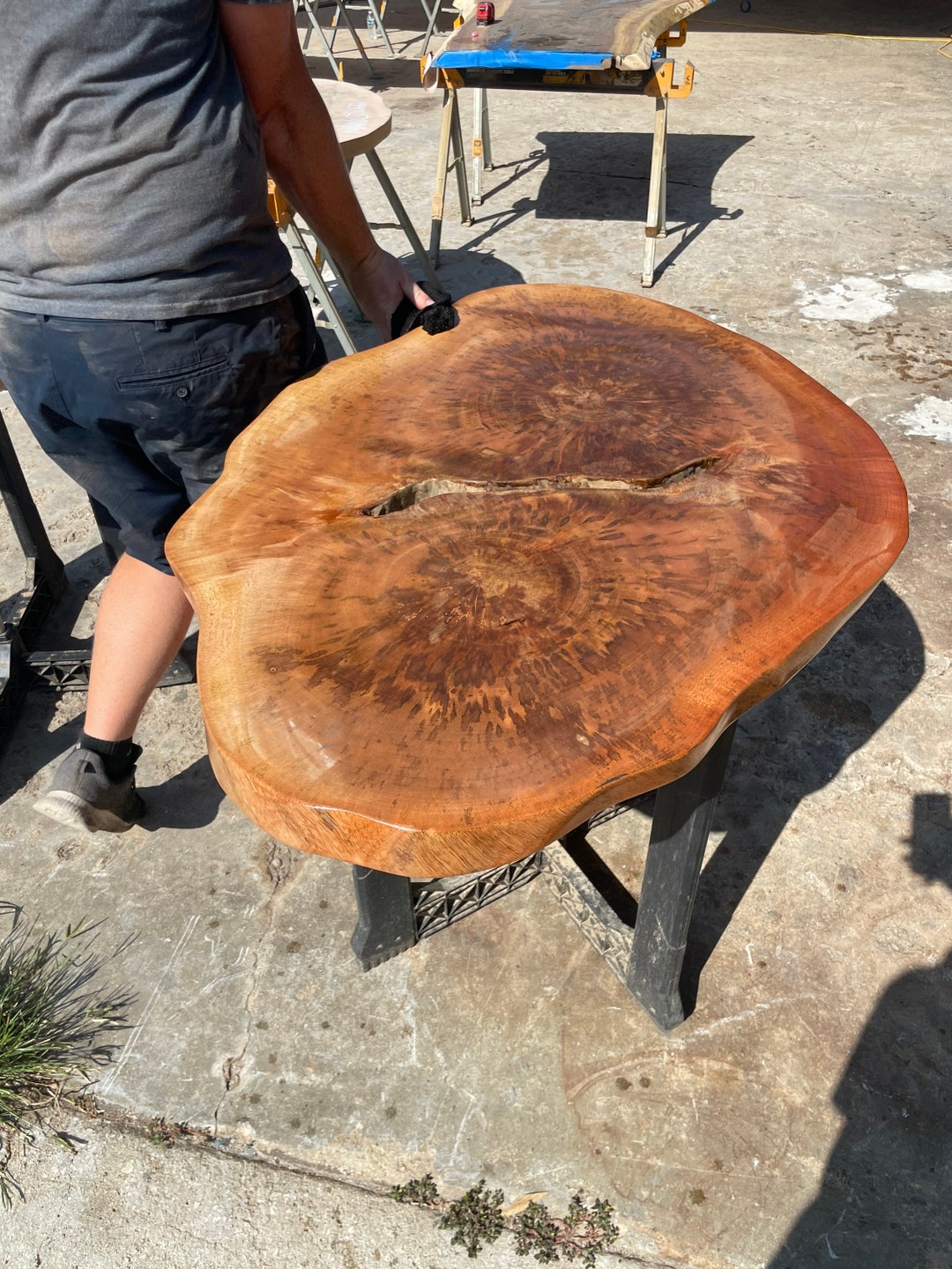 Mango Slabs Exotic Hardwoods for Any DIY Projects-coffee Table, Dining ...