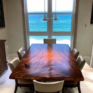 Live Edge Dining Tables ~ Custom Orders ~ Exotic Hardwoods - Etsy