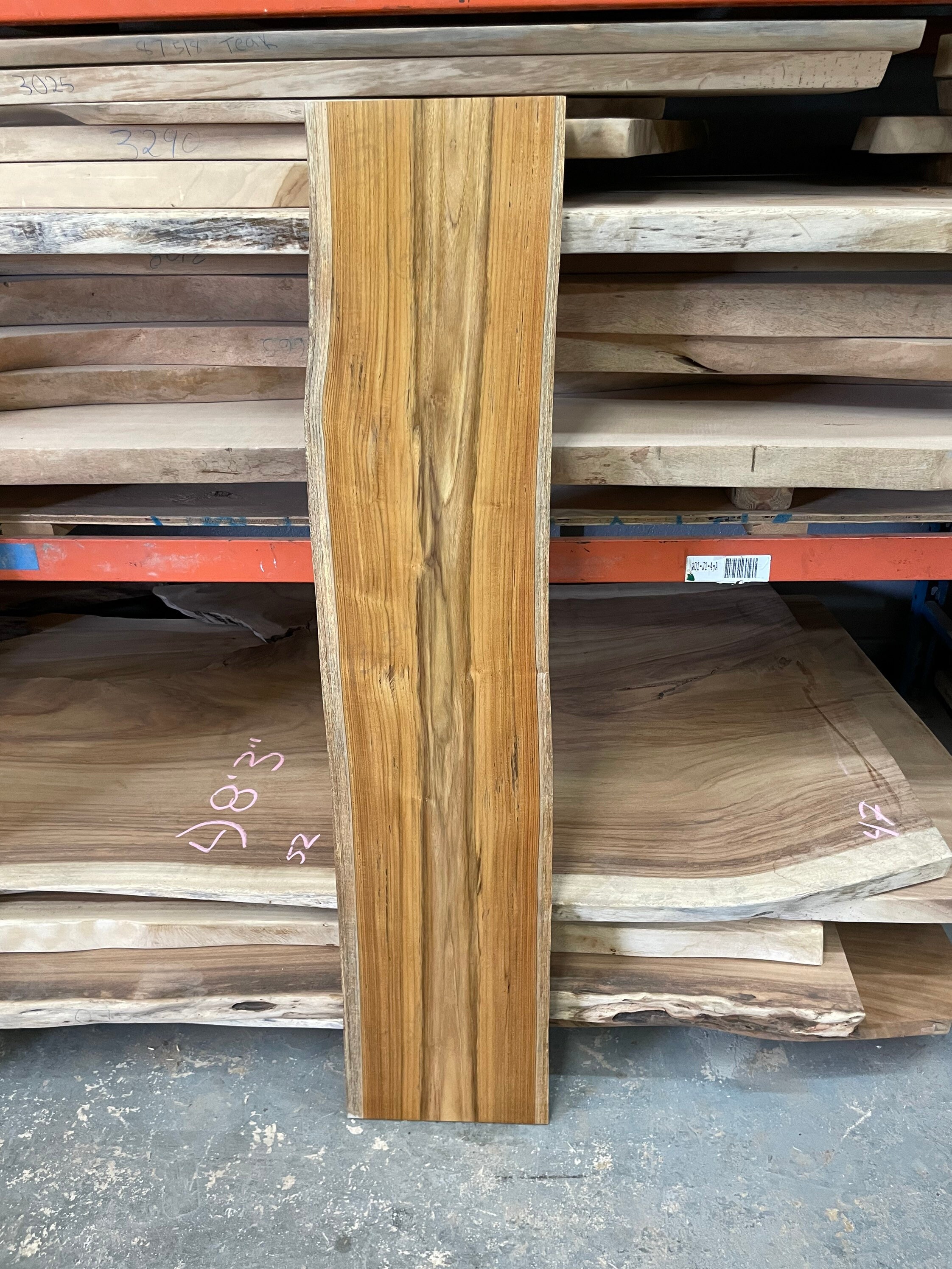 Raw Teak Slab Perfect for Any DIY Project 61 3/8L X 13 W - Etsy