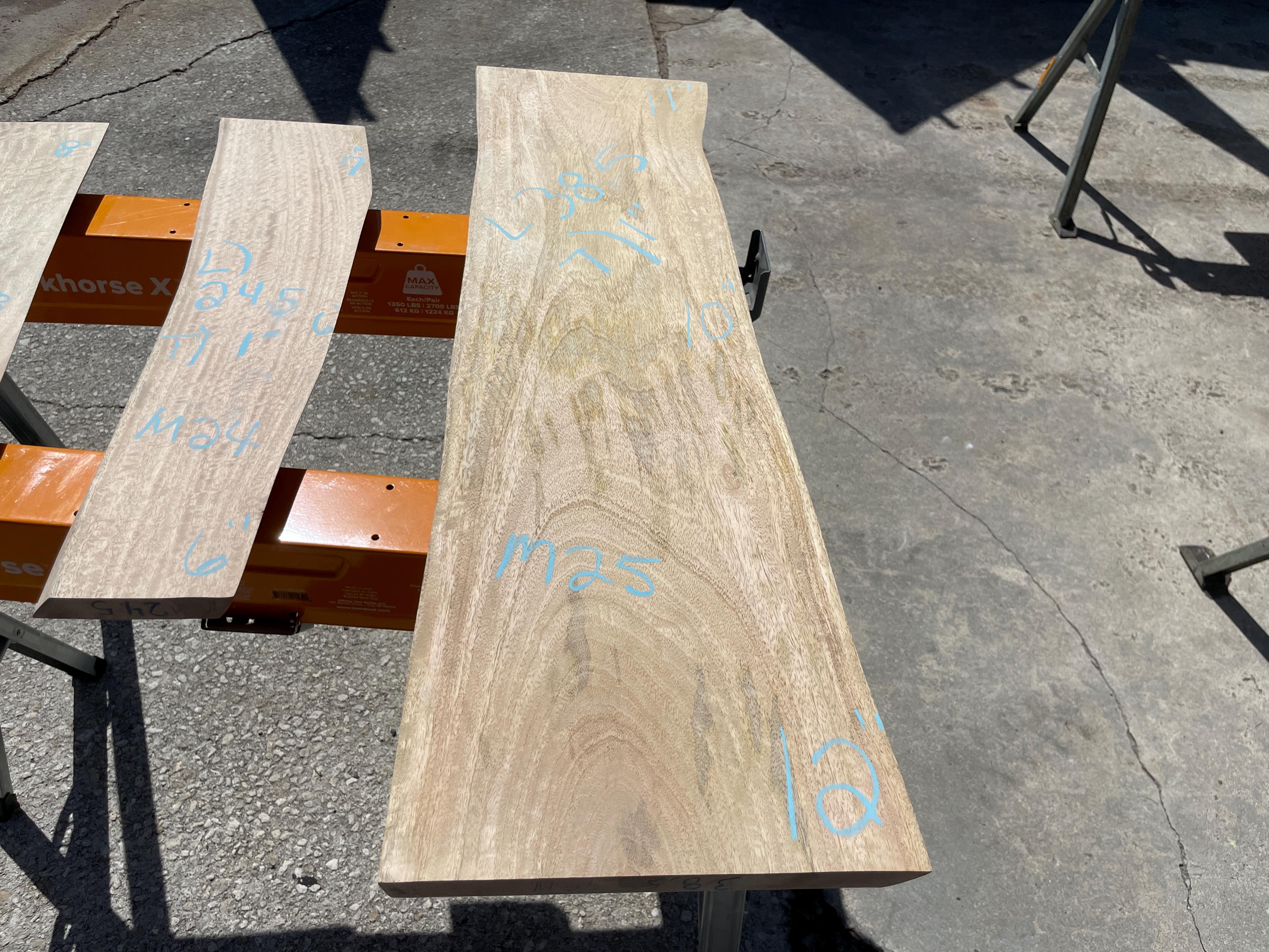 Mango Wood Slabs ~ Raw and Kiln Dried 38.5"l X 10"-12"w at 1" Thick - Etsy