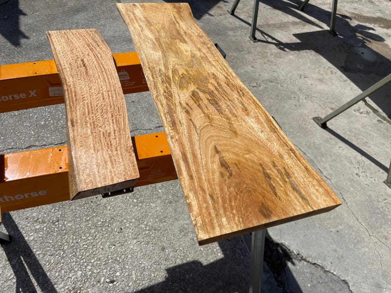 Mango Wood Slabs ~ Raw and Kiln Dried 38.5"l X 10"-12"w at 1" Thick - Etsy