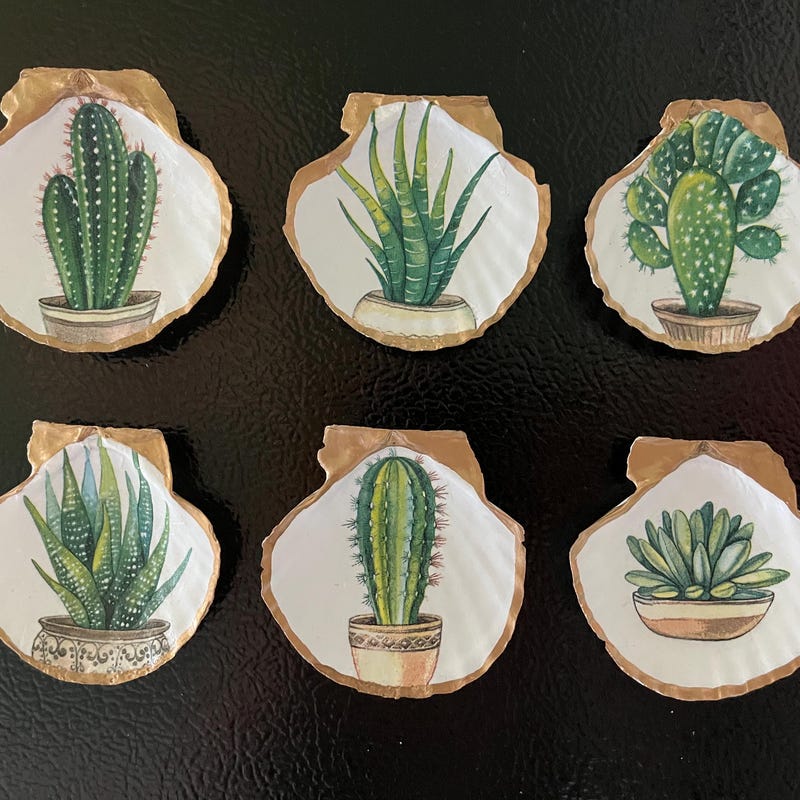 Decoupage Magnets - Etsy