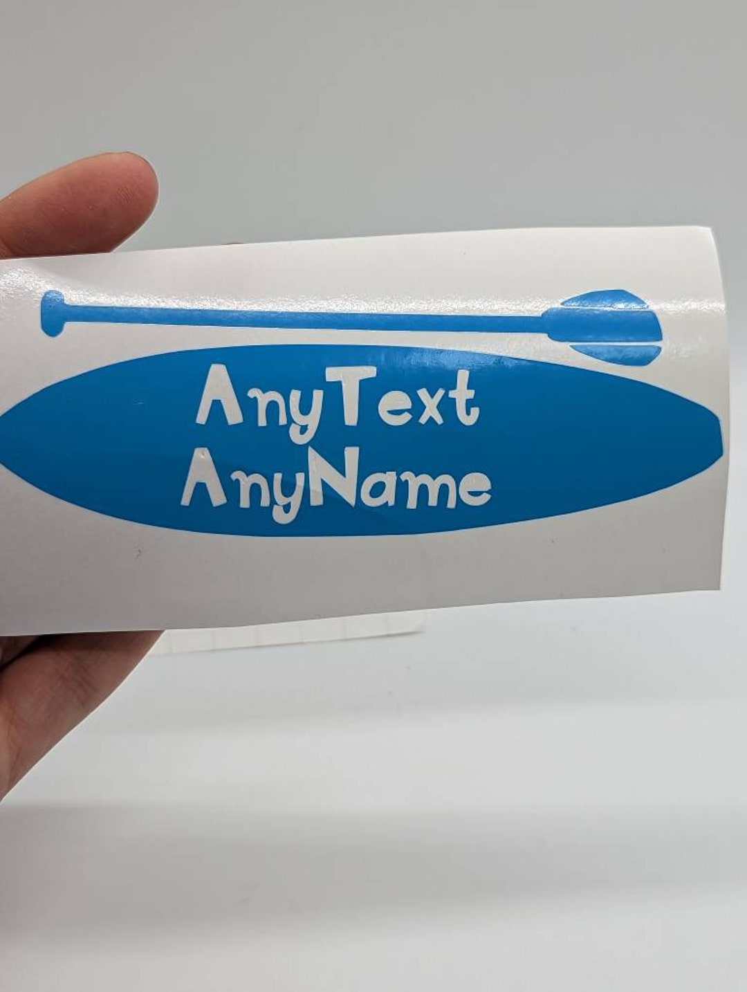Any Name SUP Sticker Various Sizes and Colours Car Permanent Vinyl ...