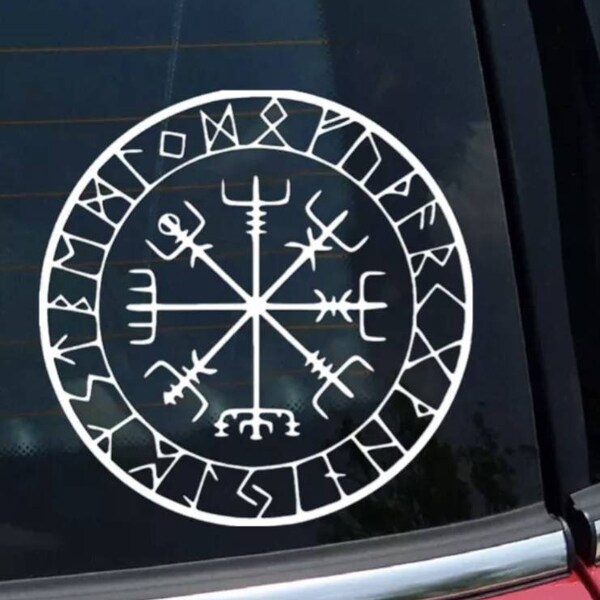 Viking Compass Decal - Etsy