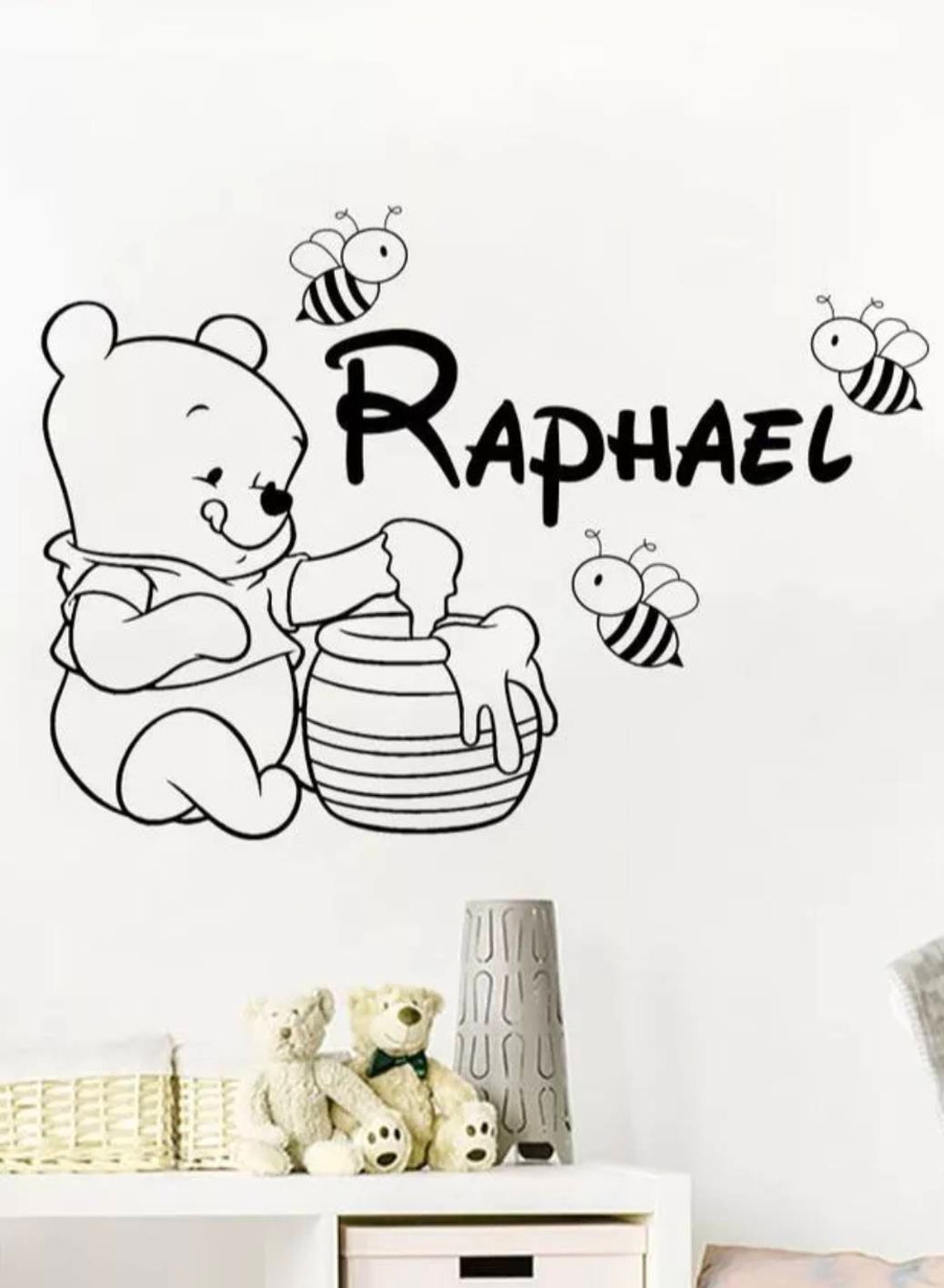 Disney Winnie the Pooh Wall Art, Mickey Mouse Various Sizes and Colours ...