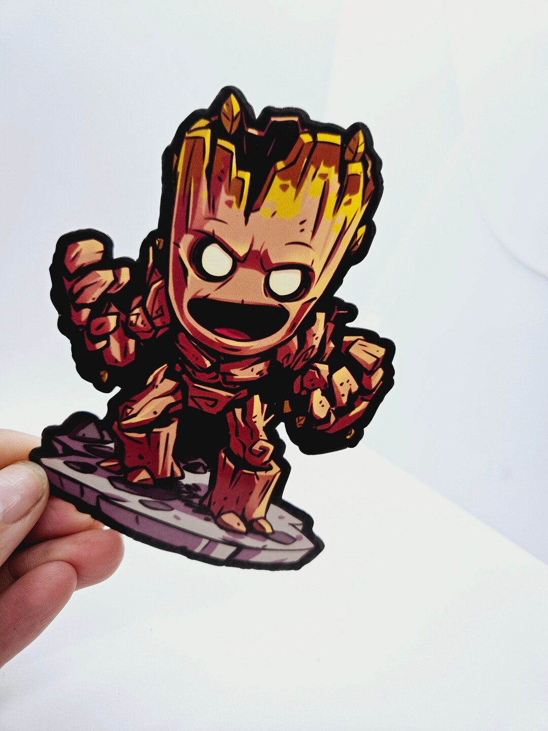 BABY GROOT Vinyl Decal, Car Van Home Sticker Waterproof and in Full ...