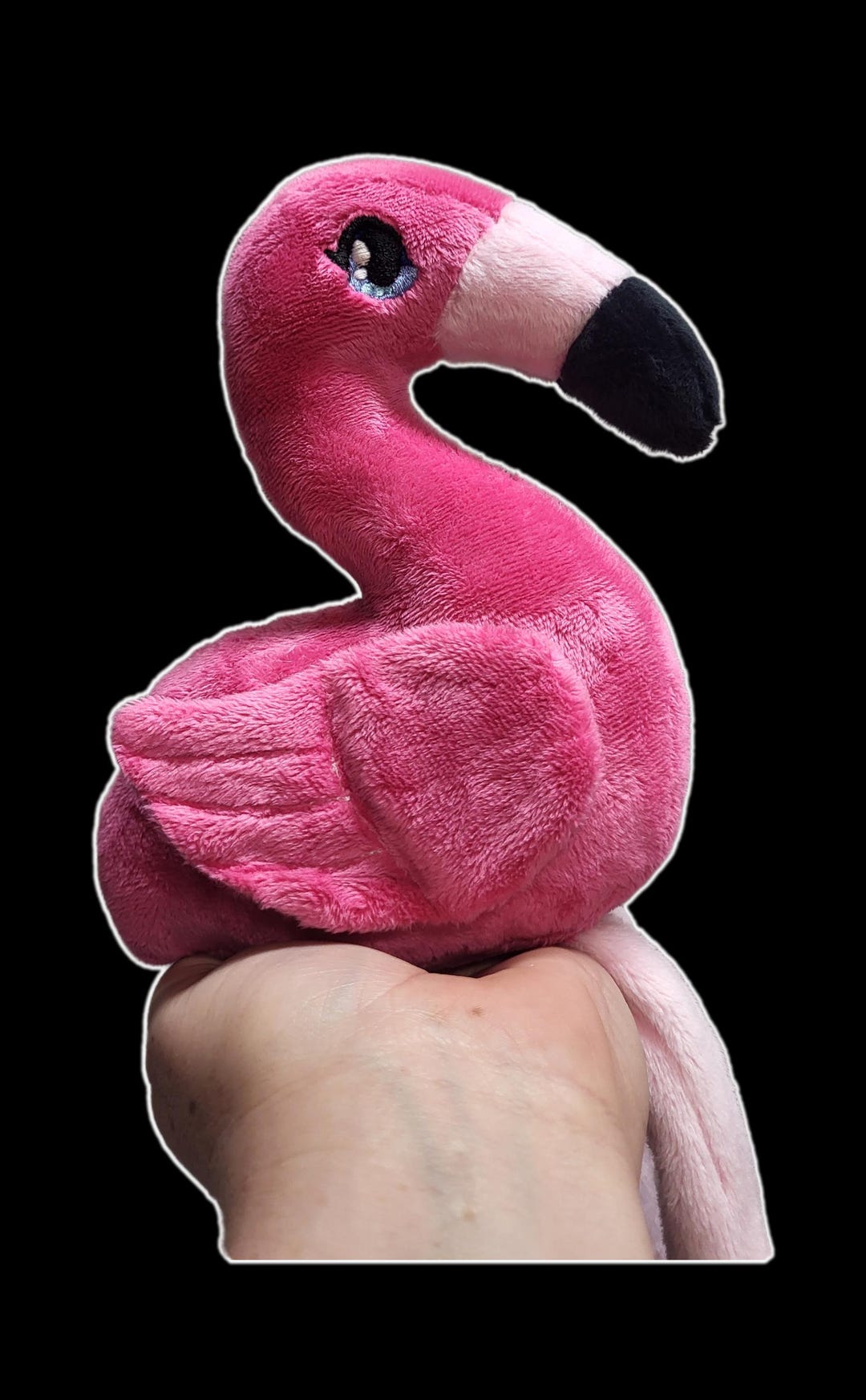 MADE TO ORDER, Flamingo Stuffed Animal, Beezeeart - Etsy