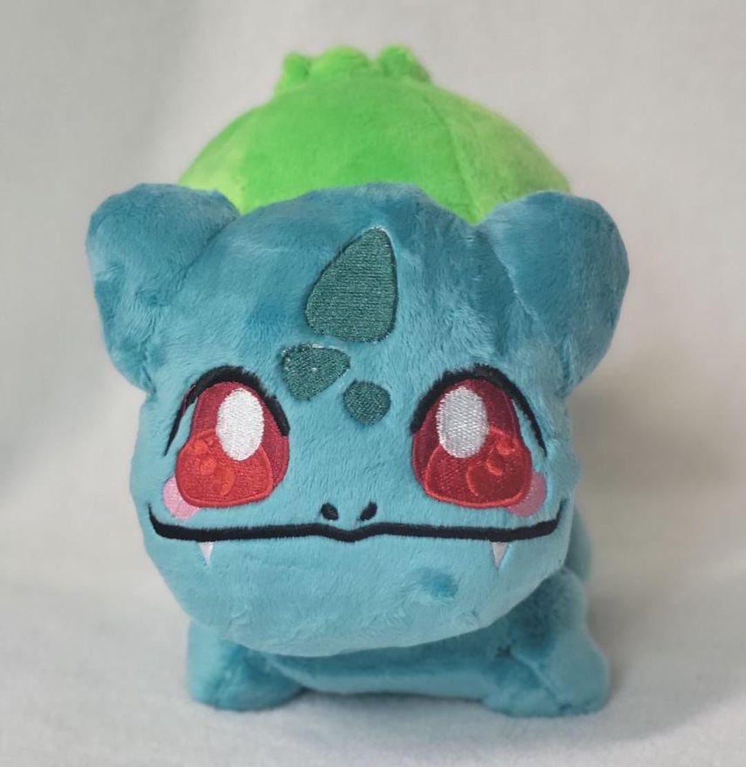 Made to Order, Bulb Turtle Plush, Pokémon Fan Art Stuffed Toy - Etsy