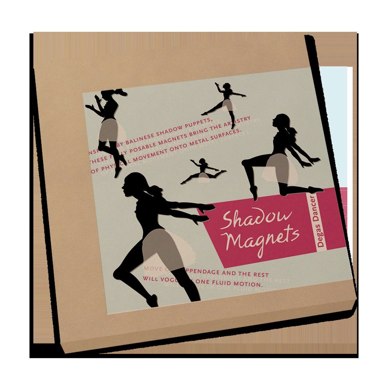 Shadow Magnets Degas Dancer - Etsy
